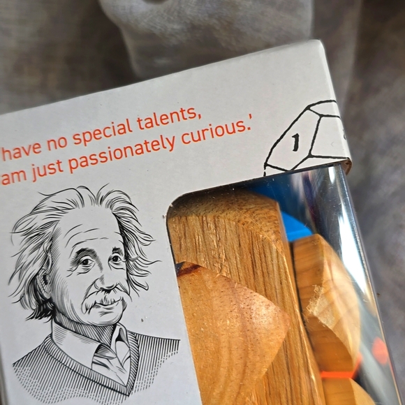 Other | Einstein Electron Interlock 3d Wood Puzzle New | Poshmark